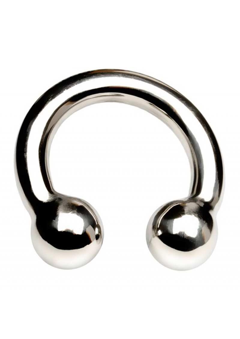 Rouge Stainless Steel Play Horseshoe Cockring 50 Millimeters – e-tique toys